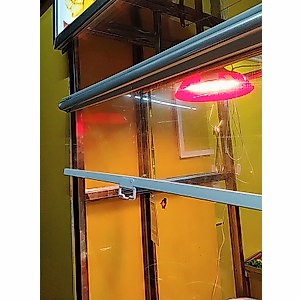 LXLZYXSF Clear Plastic Roller Shade for Supermarket Vegetables Display Cabinet/Commercial Refrigerated Upright Refrigerators, Counter Partition Blind with Handle (Size : W60cmxH150cm)