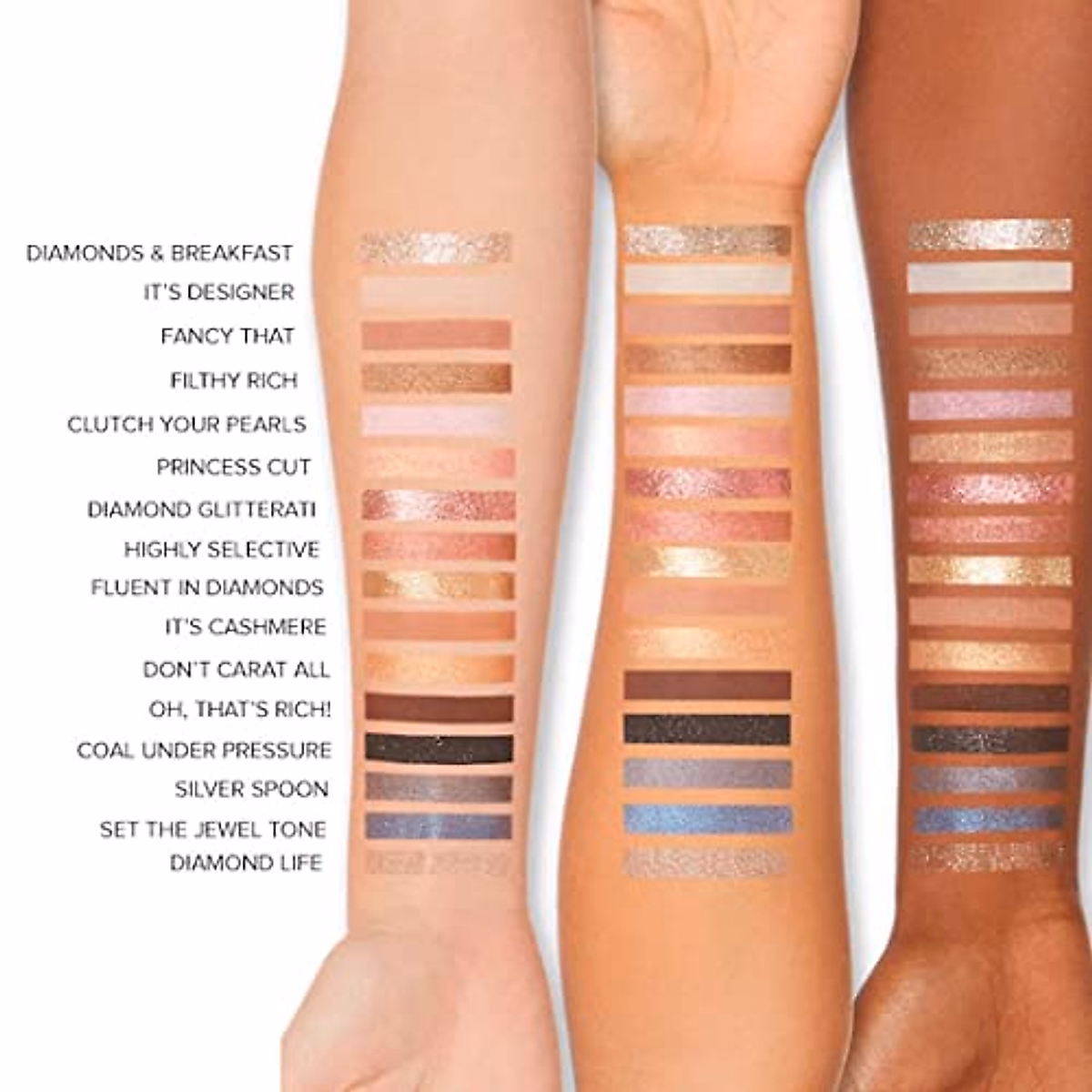 Too Faced Pretty Rich Diamond Light Eye Shadow Palette