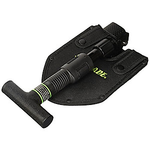Schrade Pay Dirt Shovel with Folding Capabilities for Outdoor Exploring