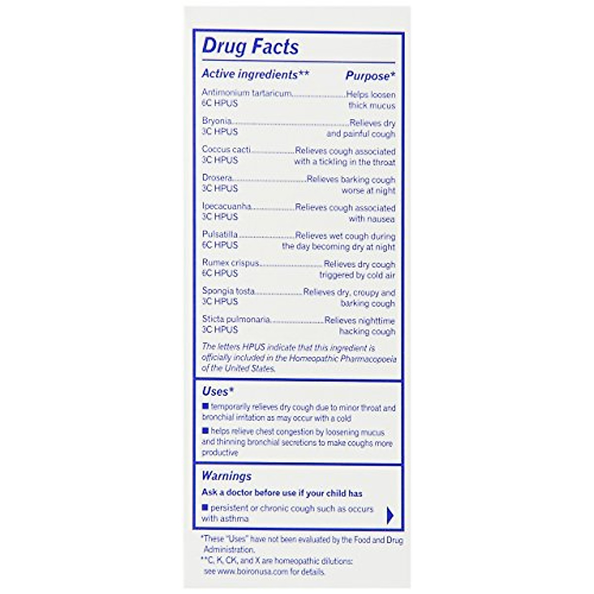 Boiron Children's Chestal for Cough Syrup, Honey, 4.20 Ounce