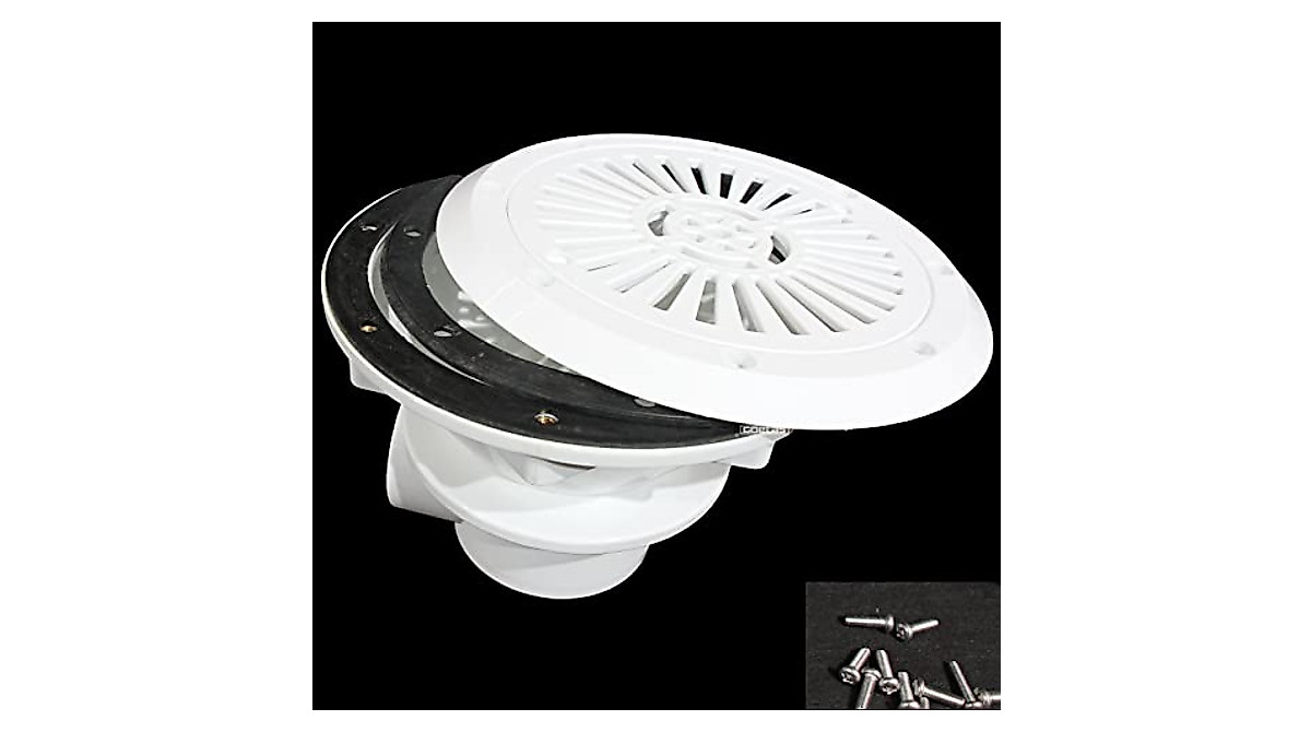 Vinyl Pool Main Drain for Liner Pools - Durable & Reliable