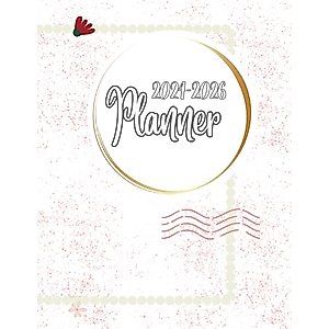 2024-2026 Monthly Planner: 3 Year Calendar Large Size 8.5x11 inches | 36 Months Jan 2024 - Dec 2026 with Federal Holidays | Monthly Design ( Calendar 2024-2026 for Purse)
