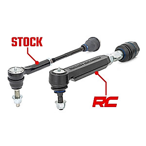 Rough Country HD Tie Rod Kit for 2011-2024 Chevy/GMC 2500HD/3500HD - 11016