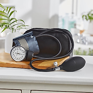 McKesson Aneroid Sphygmomanometer, Blood Pressure with Cuff, Navy, Child Small, 1 Count