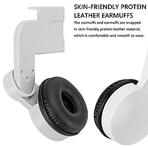 Geekria 1 Pair Ear Protector Enhanced Sound Compatible with Meta Quest 2 VR Headset Sound Collector Earflap Headphone Extension Gaming Accessories (White)