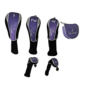 Sephlin - Lady Elaina Golf Head Covers (Purple)