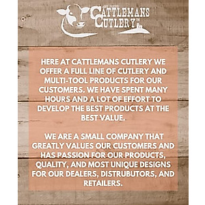 Cattlemans Cutlery Cheyenne Series Red Stockman Folding Pocket Knife – 3 Stainless Steel Blades in 1 Knife