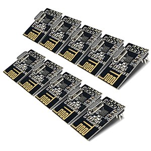 Aideepen 10PCS NRF24L01+ 2.4GHz WL Transceiver Module R-F Transceiver Module