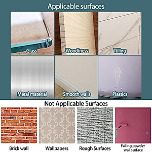 GGIJ Shower Caddy Adhesive Replacement, Adhesive Shower Caddy Shelf Adhesive,Strong Adhesive Hooks,No Drilling Shower Shelves for Bathroom,Kitchen,Soap Holder (10 Single Hooks + 6 Double Hooks)