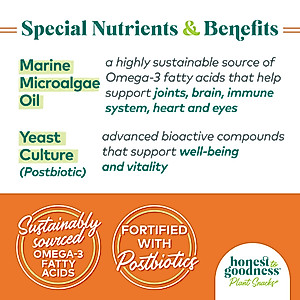 Honest to Goodness Plant Snacks Mellow Belly Pumpkin & Cinnamon Recipe Dog Treats, Enriched with Omega 3s & Postbiotics, 8oz