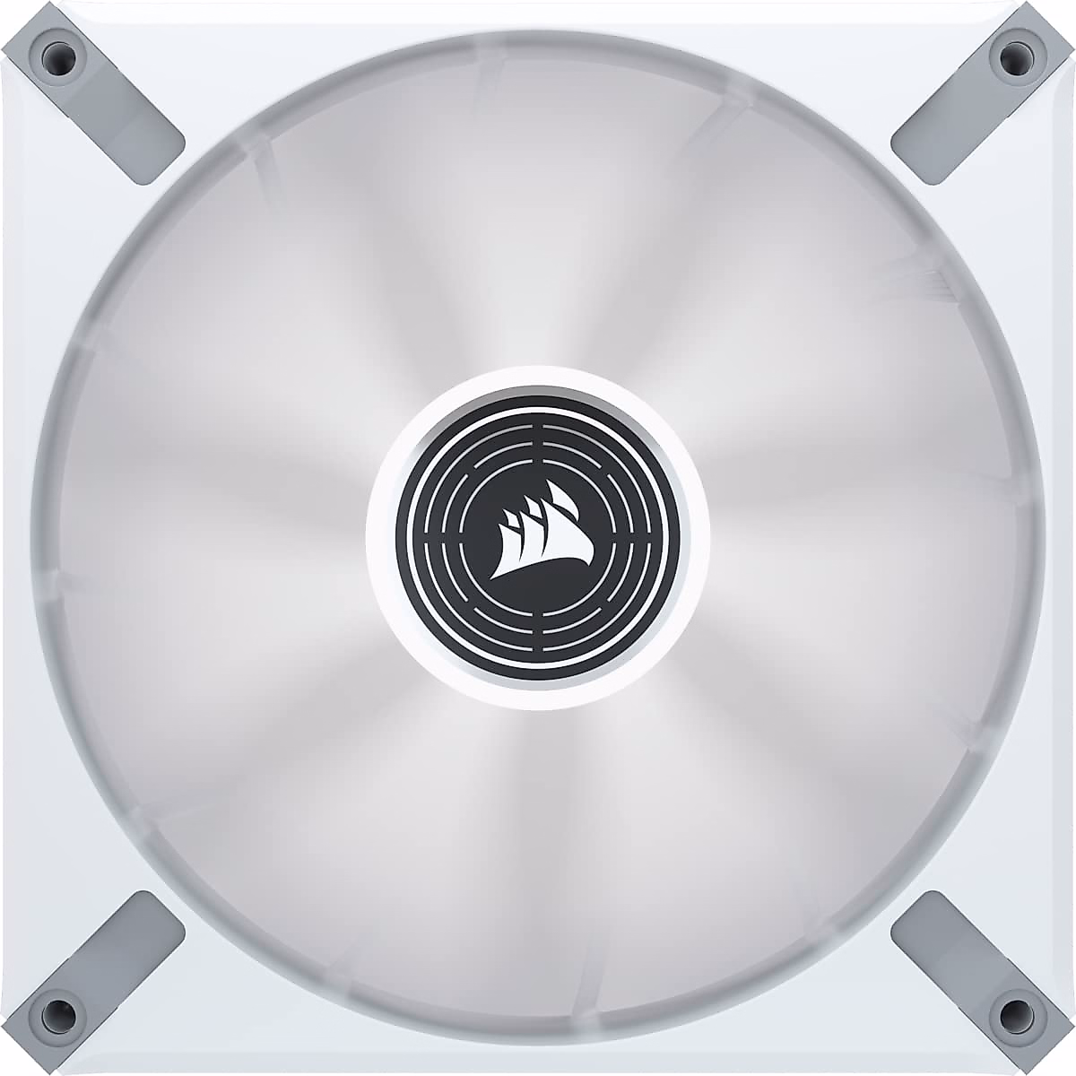 CORSAIR ML140 LED Elite, 140mm Magnetic Levitation White LED Fan with AirGuide, Single Pack - White Frame