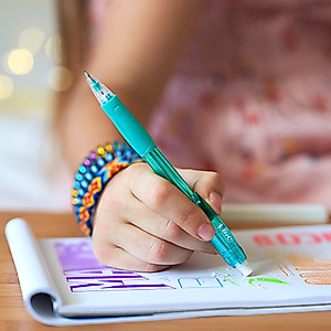 BIC Velocity Mechanical Pencils with Colored Leads, Medium Point (0.7 mm), 6-Count Pack, Perfect for Drawing and Journaling (MV7CP61-AST)