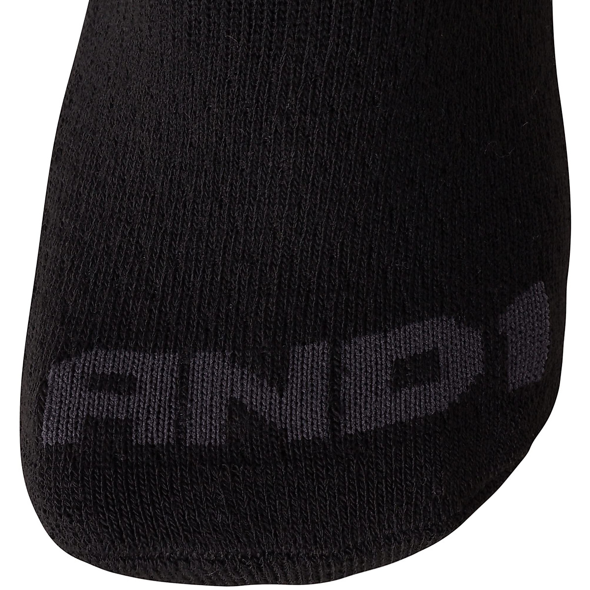 AND1 Boys' Socks - Athletic Cushion Quarter Cut Socks (16 Pack), Size Small-Medium, Solid Black