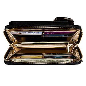 K.A RFID Small Wallet for Women Credit Card Holder with ID Window …