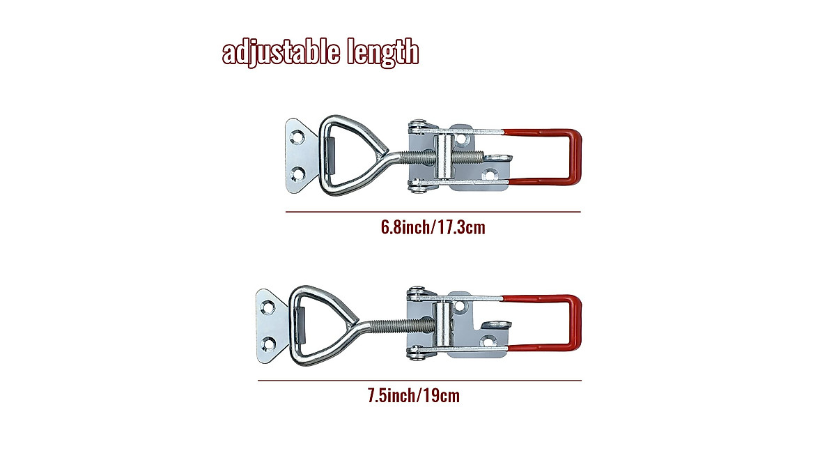 Heavy Duty Toggle Clamp Latch 4003 - 1320Lbs Capacity, Quick Release