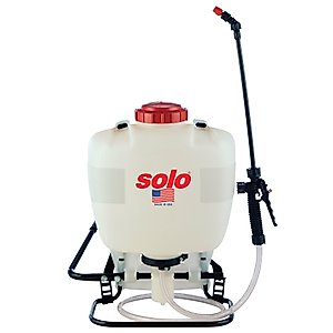 SOLO 425 4-Gallon Piston Backpack Sprayer, Wide Pressure Range up to 90 psi