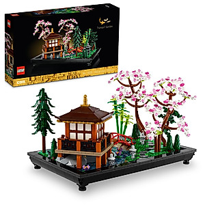 LEGO Icons Tranquil Garden Creative Building Set, A Gift Idea for Adult Fans of Japanese Zen Gardens and Meditation, Build and Display This Home Decor Set for The Home or Office, 10315