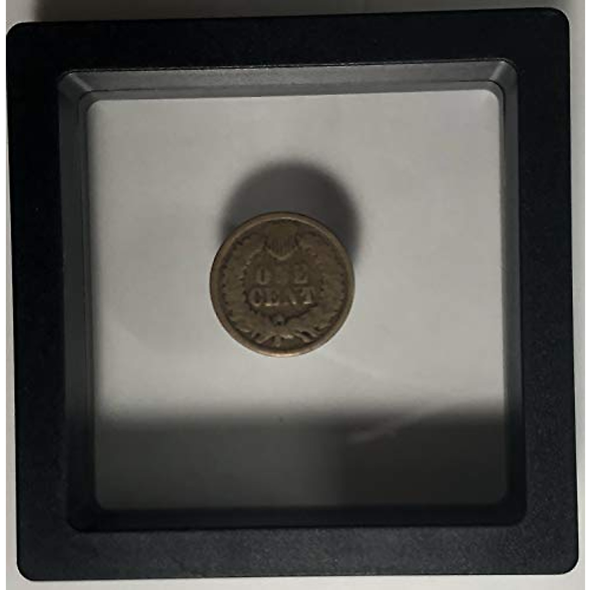 1861 P 1865 Indian Head Civil War in Case Penny Cent Good-Fine