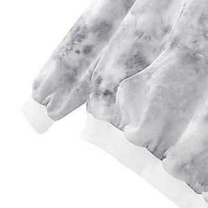 CLD Women Teen Girls Cat Hoodie Sweatshirt Sweater Coats Cute Ear Sleeping Printed Pullover Long Sleeve, A-gray, Small