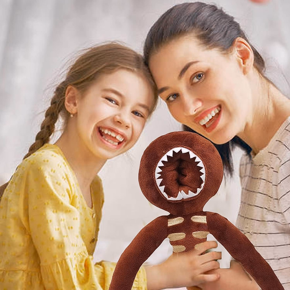 ekovko Doors Figure Rainbow Plush Toy Friends Plushies Halloween Plushie for Kids Cute Stuffing Horror Doll Stuffed Plushy Toys Presents for Girls and Boys