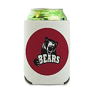 Lenoir-Rhyne University Primary Logo Can Cooler - Drink Sleeve Hugger Collapsible Insulator - Beverage Insulated Holder