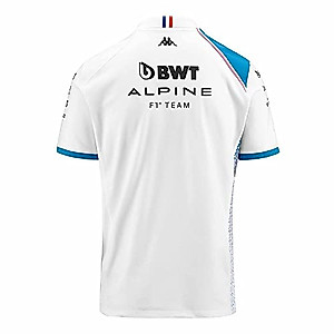 Alpine Racing F1 2023 Men's Team Polo Shirt White
