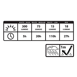 Nite Ize N03876-BRK Radiant Recharge Lantern, 300 Lumen