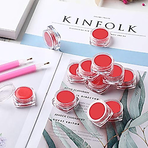 15 Pack Diamond Art Painting Wax with Storage Box Full of Red Glue Clay for Embroidery Accessories