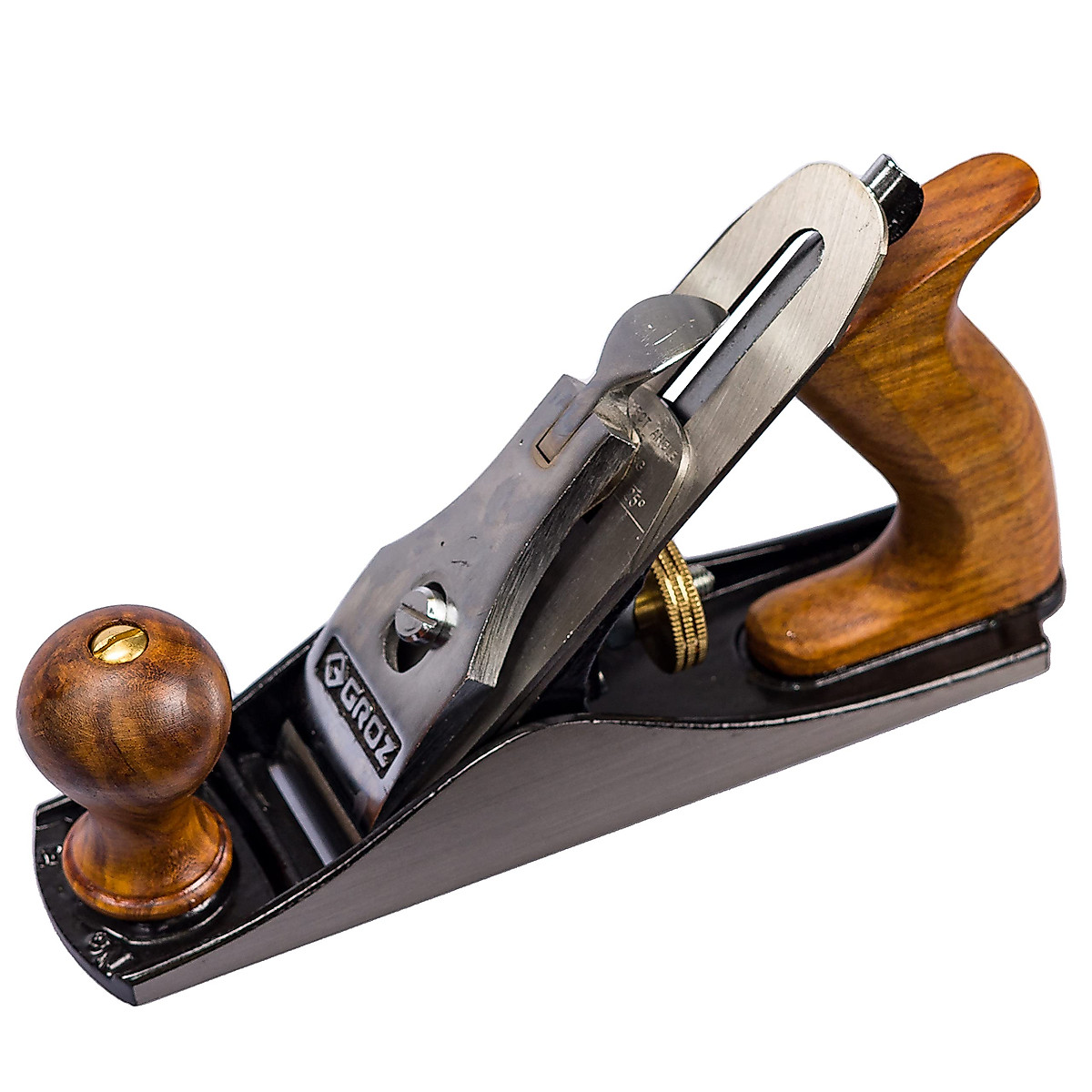 Groz 39701 SP/4 Smoothing Plane #4 50mm Cutter 260mm Length, Adjustable Hand Planer