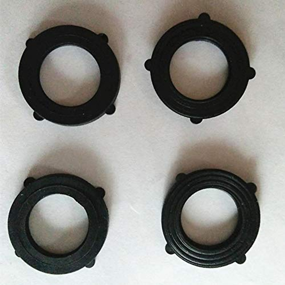 50 Pieces Garden Hose Rubber Washers Seals Garden Hose Washers Use for Garden Hose and Water Faucet Hose Washers Ring Hose Gaskets Self-Locking Tabs Keep Washer Firmly Stay in The Fitting