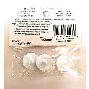 Disney's Nightmare Before Christmas Jack Skellington Buttons by Dress It Up Buttons and Embellishments - 3 Pieces - Jack Smile