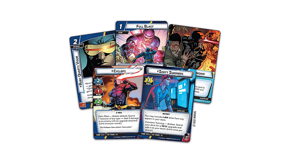 Marvel Champions Cyclops Hero Pack - Official Strategy Game Expansion