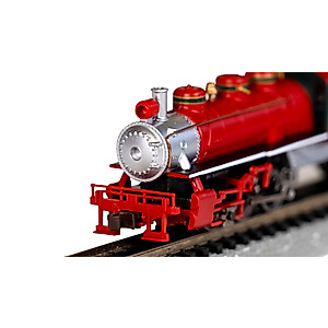 Bachmann Trains - Merry Christmas Express Ready to Run Electric Train Set - N Scale, Multi Color