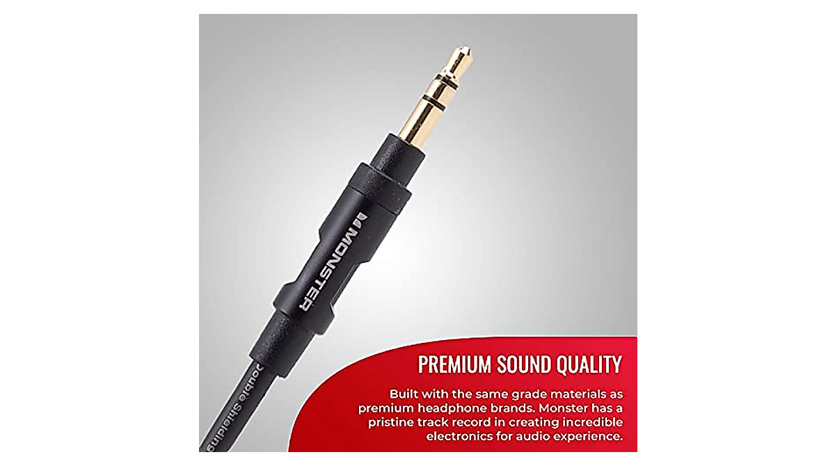 Monster Mobile 3.5mm Audio Cable - Connect with Ease