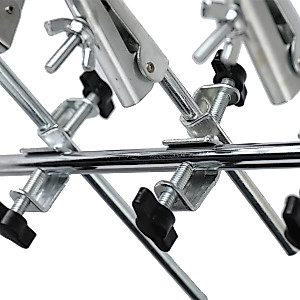 DOMINTY 60CM Laboratory Stands Support and Lab Clamp Flask Clamp Condenser Clamp Stands,Lab & Scientific Supplies Glassware & Labware