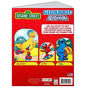 Sesame Street Gigantic Coloring and Activity Book