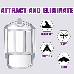 BRLR 8 Pack Refill Cartridge Kit Replacement, Compatible with ZEVO Plug-in Light M364 and Max (8 Pack)