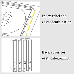 ELECOM Non-Woven Fabric Media File and Clear Case for CD, DVD, and Blu-ray 72 Disks Storing/Blue/CCD-FB72BU