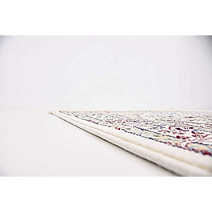 Unique Loom Narenj Collection Area Rug - Bristol (3' x 13' 1" Runner, Ivory/ Beige)