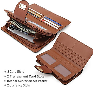 MKP Women Fashion Backpack Wallet Purse 4 Sets