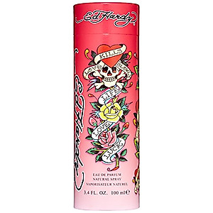 Ed Hardy Women's Perfume Fragrance by Christian Audigier, Eau De Parfum, 3.4 Fl Oz