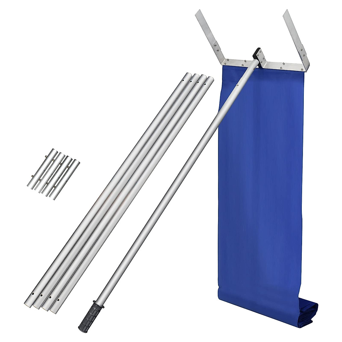 Snow Roof Rake - Multi-Function Roof Rakes for Snow Removal with Extended Extension Poles and Fabric Slide Rails, Snow rake That can Quickly Clear Snow from Roofs