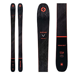 Blizzard Men's Bonafide 97 All-Mountain Off-Trail Stiff Skis, Black/Red, 171 cm