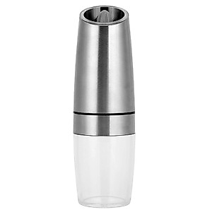 Electric Pepper Mill and Salt Grinder Automatic Stainless Steel Gravity Induction Grinding Cumin Spices Machine Kitchen Tool