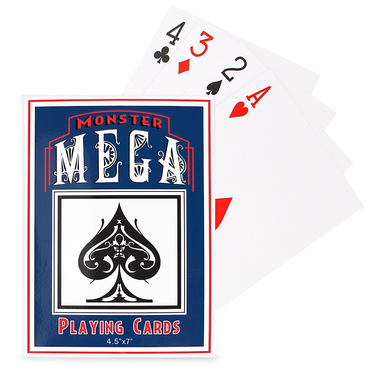 Jumbo Oversize Playing Cards 4.5"x7" by Midway Monsters