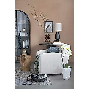 Creative Co-Op Cotton Velvet Metallic Embroidery and Tassels Pillow, 16" L x 16" W x 2" H, Multicolor