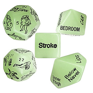 Sex Dice for Adult Couples Sex Games, 5 PCS Sex Position Dice Naughty Sexuales for Adults Bedroom Role Play party favor valentine Sex Toys Game for Couples Gay