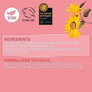 Rachel Couture Translucent Finishing Powder with Shine-Free Matte Finish | Vegan & Cruelty-Free Setting Powder | Arnica Extract Infusion - 0.28 Oz - Medium