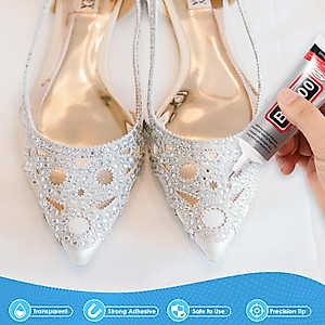 HQMaster Adhesive Sticker Tape, Tweezers, B7000 Adhesive Glue for Use in Cell Phone Repair Double Sided Layer Strong Adhesive Tape Long Roll (2mm x 50 m)