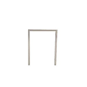 Bull Outdoor Products 13900 Outdoor Refrigerator Finishing Frame, Stainless Steel